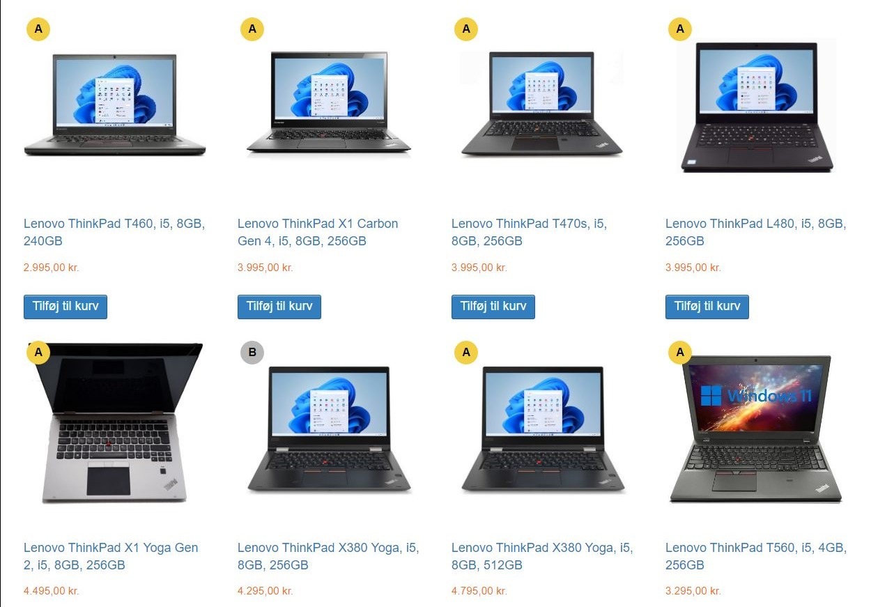 Computer reparation - Salg af nye og brugte computere